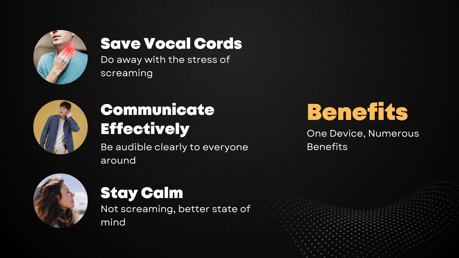 50% Discount Support for Vocal Aid Device - Peo...
